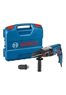 Bosch Bohrhammer GBH 2-28 F Professional blau/schwarz, 880 Watt Leistung/Spannung: 880 Watt Drehzahl: 900 U/min Schlagenergie: 3,2 Joule Werkzeug-Aufnahme: SDS-plus