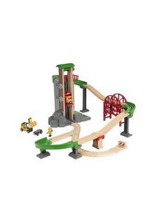 Brio World Gro&szlig;es Lagerhaus-Set mit Aufzug, Spielgeb&auml;ude