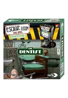 Noris Escape Room: Dentist, Partyspiel Erweiterung Spieleranzahl: 2 - 5 Spieler Spieldauer: 1 Stunde Altersangabe: ab 16 Jahren Serie: Escape Room