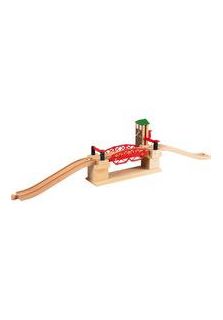 Brio World Hebebr&uuml;cke, Bahn braun/rot