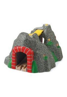 Brio World Magischer Tunnel, Bahn grau/rot