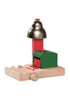 World Magnetisches Glockensignal, Bahn Serie: Brio World Altersangabe: ab 36 Monaten Material: Holz