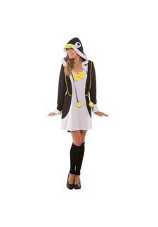 buttinette Pinguin-Kleid für Damen