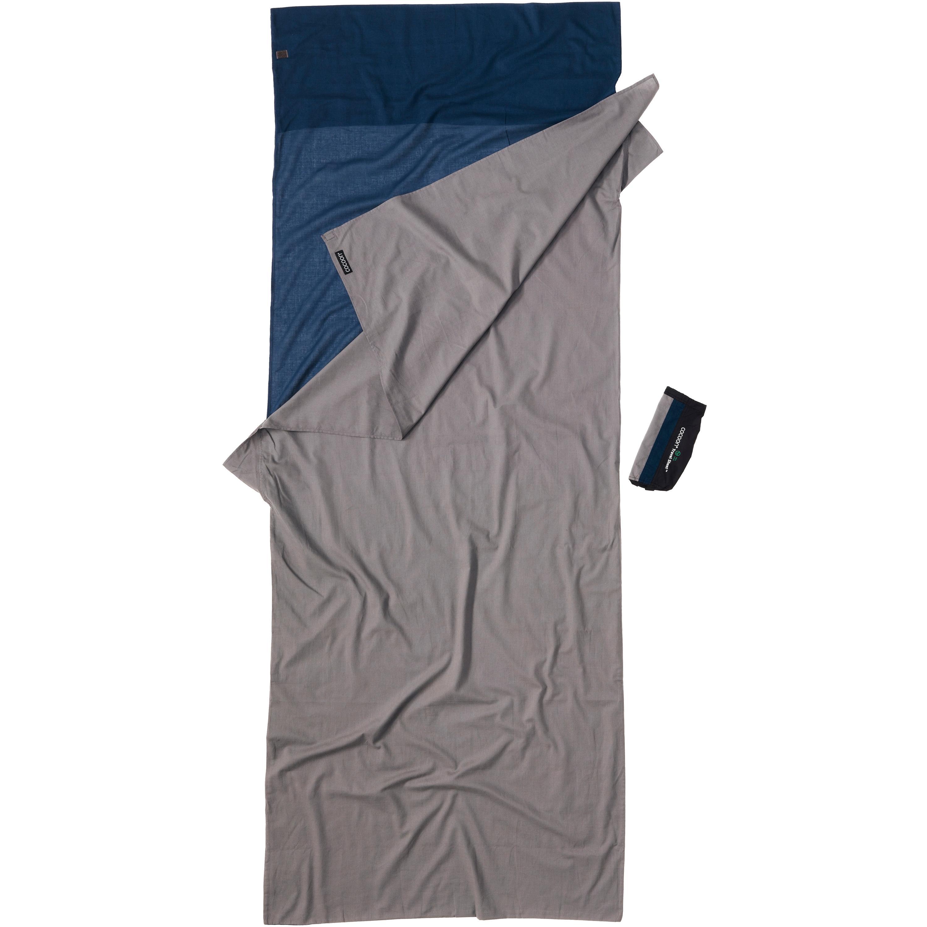 Steinwood Premium Schlafsack 3-4 Jahreszeiten  Extra Breit (85cm),  Koppelbar, 210cm